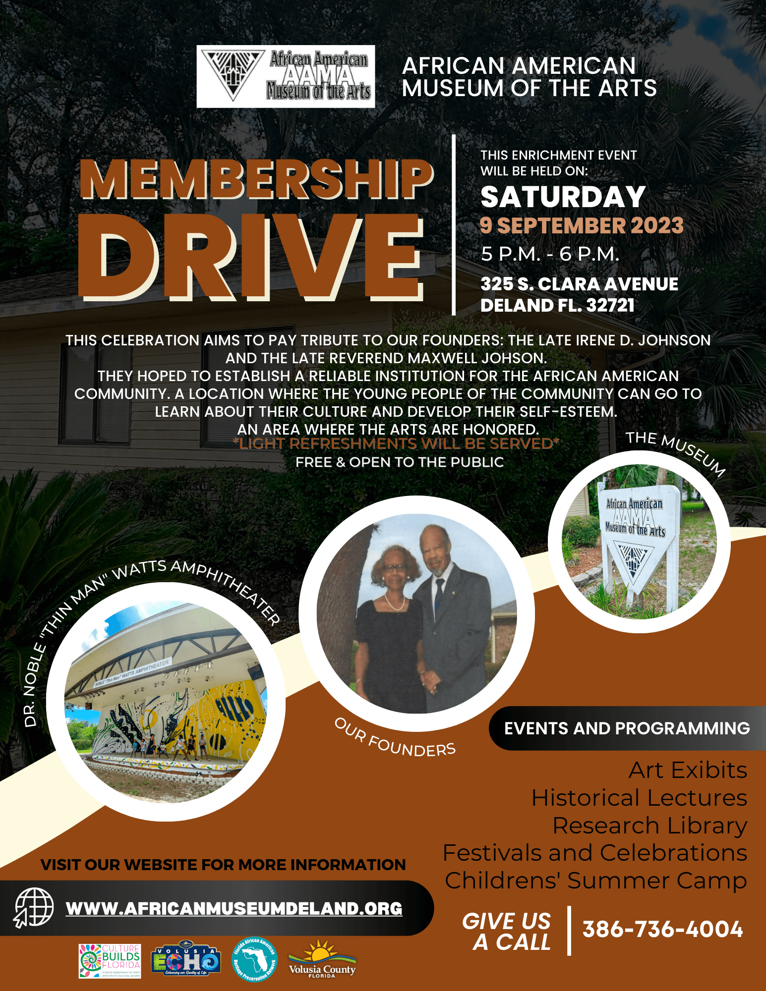Upcoming Events – African American Museum of the Arts