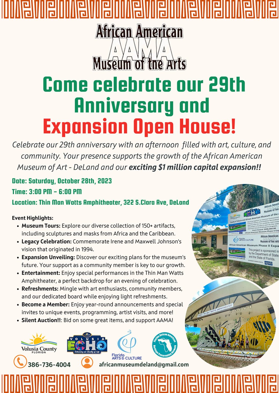 AAMA 29th Anniversary Celebration – Expansion Open House – African ...