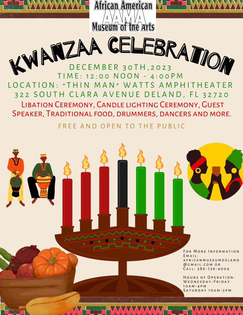Kwanzaa Celebration – African American Museum of the Arts